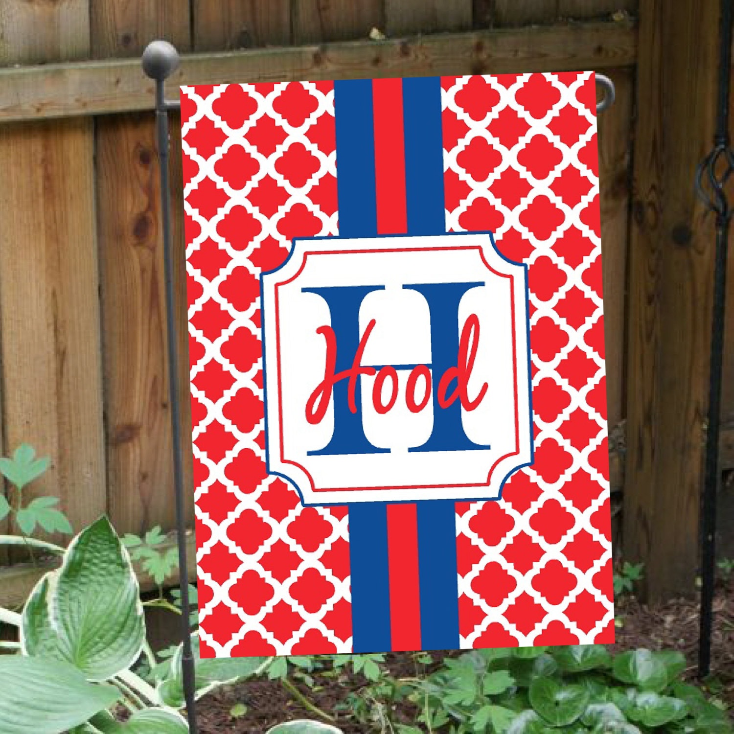 Personalized Flag DOUBLE-SIDED Garden Flag House by AlloraGifts