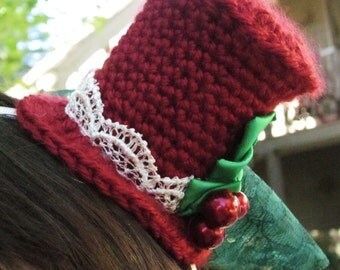 Christmas fascinator | Etsy