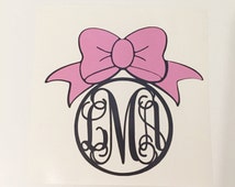Popular items for girls monogram on Etsy