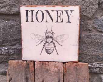 Honey sign | Etsy