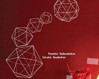 3d wall stickers | Etsy