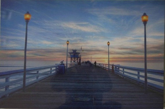 LED Lighted Canvas Print Beach Scenes Oceanside Seascape