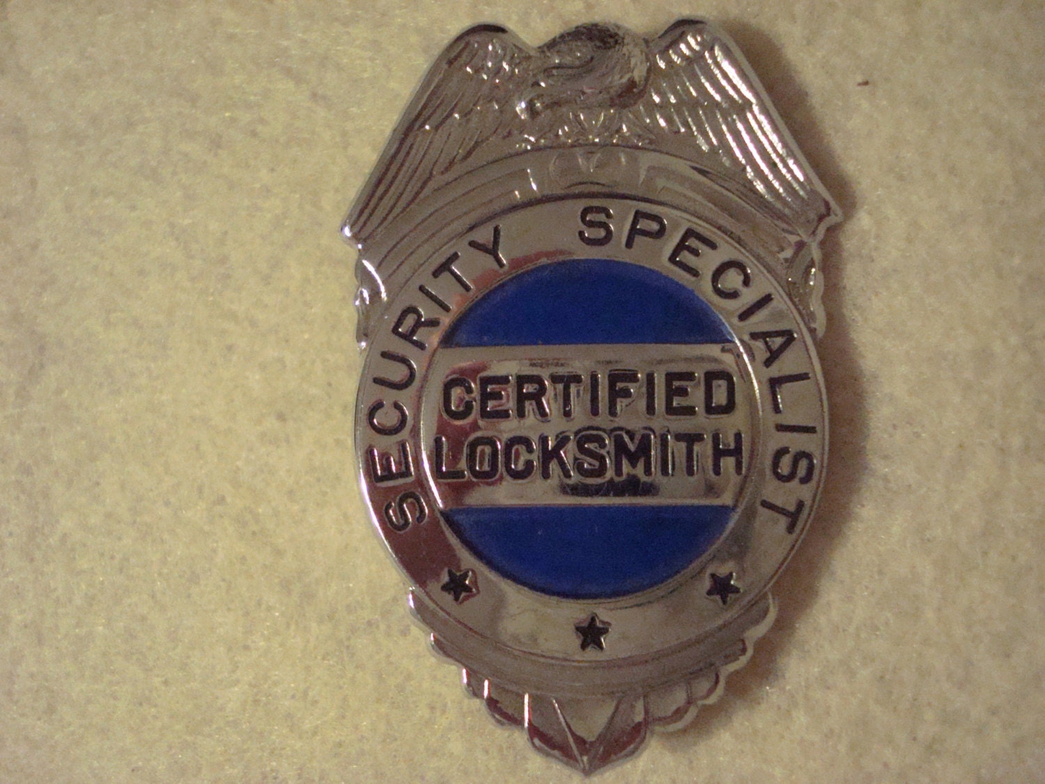 Certified Locksmith Badge