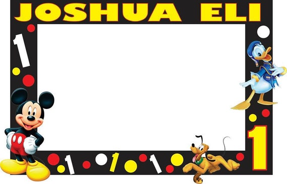 Mickey Mouse photo frame - Imagui