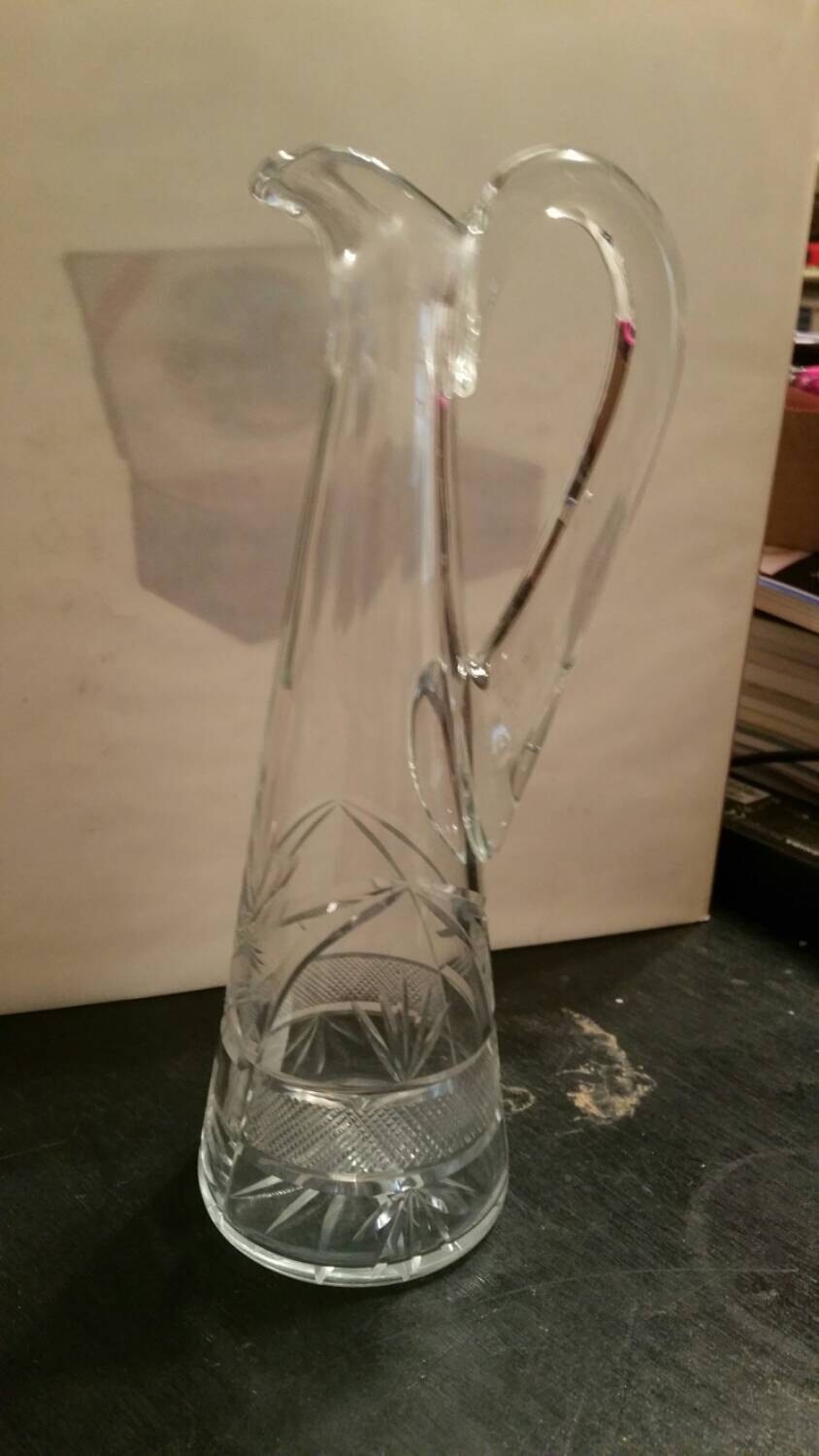 Vintage Crystal Pitcher Antique – Haute Juice