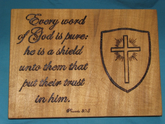 Bible Verses Wood Carvings