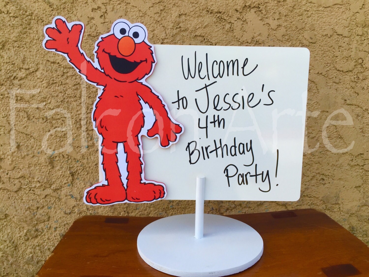 Sesame Street Elmo Banner Elmo Favors Elmo Birthday sign Elmo