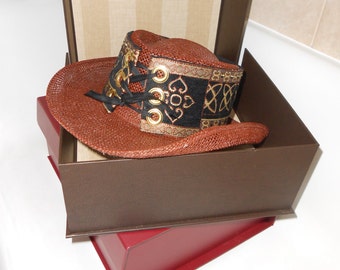 HAT BANDS and BOXES: Custom Hat Boxes in a variety of colors, sturdy ...