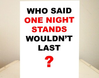 One night stand | Etsy