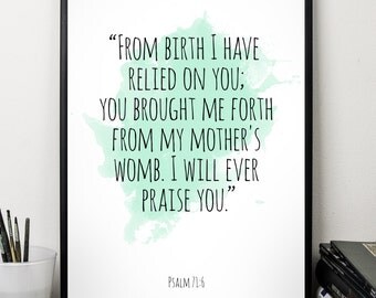 Psalm 71 | Etsy