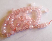 Popular items for faceted rose quartz on Etsy