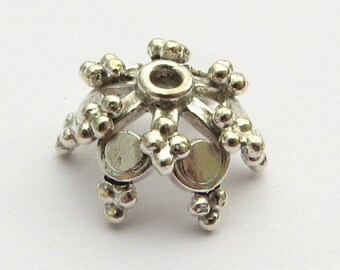 Popular items for large bead cap on Etsy