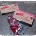 Valentine Candy Bag Topper 4 HUGS and KISSES by DesignsbyLindaNee