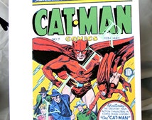 Unique catman related items | Etsy