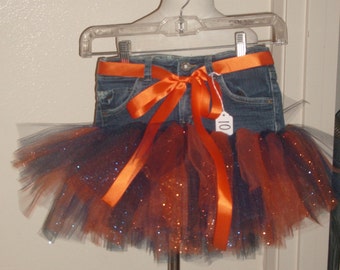 Items similar to Denim tutu overalls on Etsy