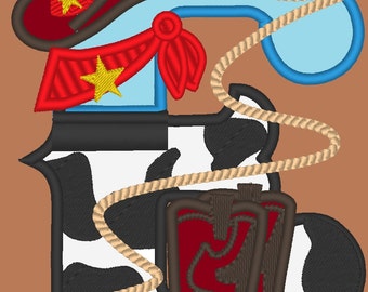 Cowboy hat letters | Etsy