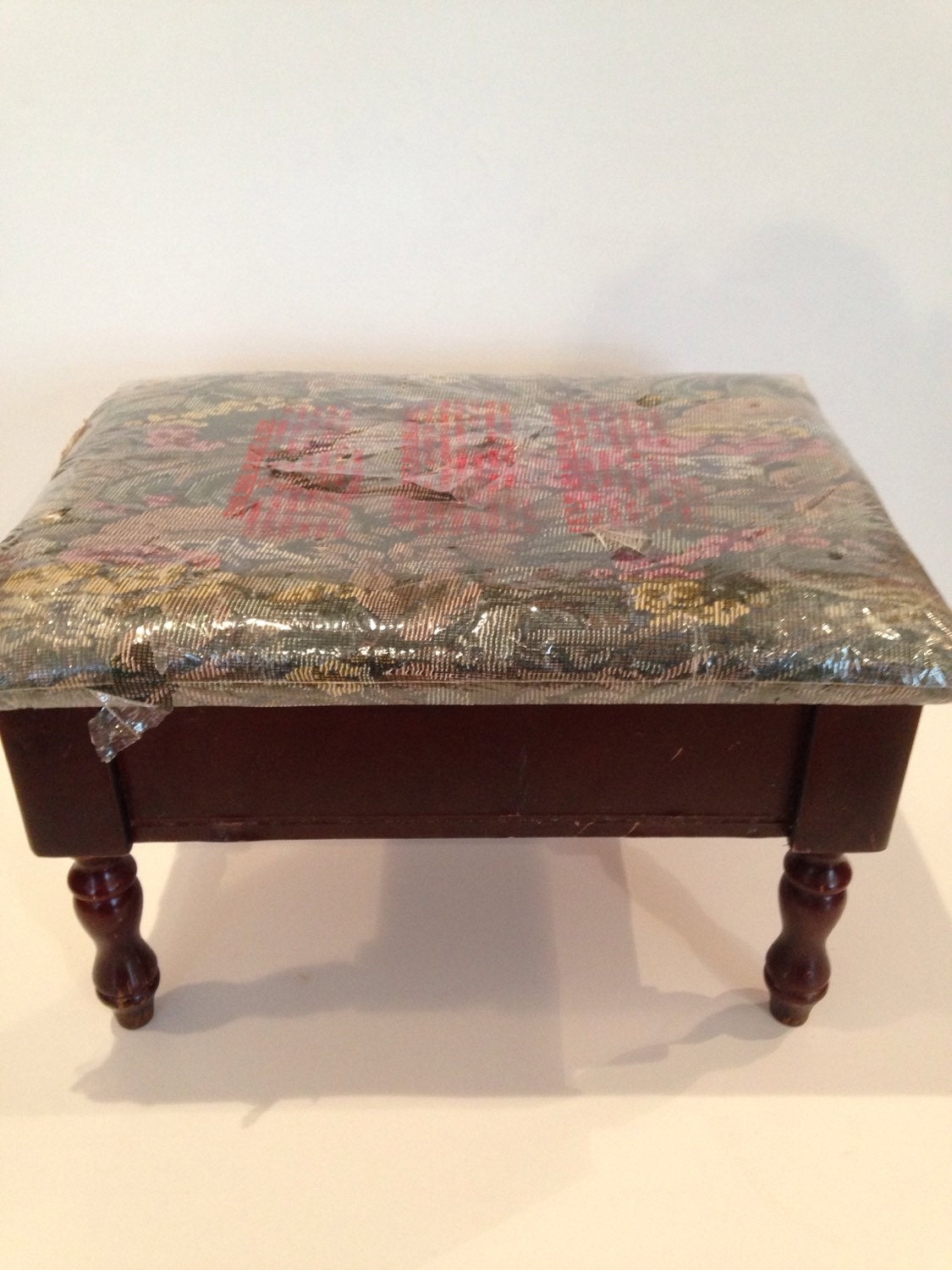 Footstool original plastic wrap Sewing Box – Haute Juice