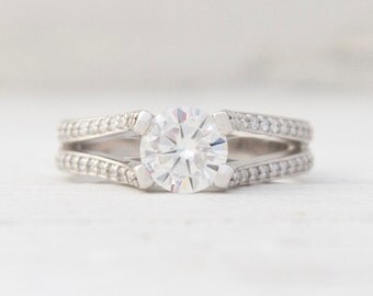 Euro shank ring | Etsy