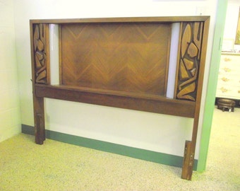 Carved headboard | Etsy