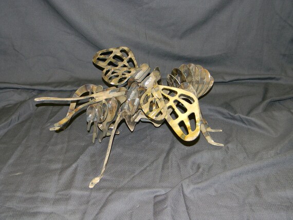 Items similar to A Metal Art Bumble Bee, Steel Bee Art on Etsy