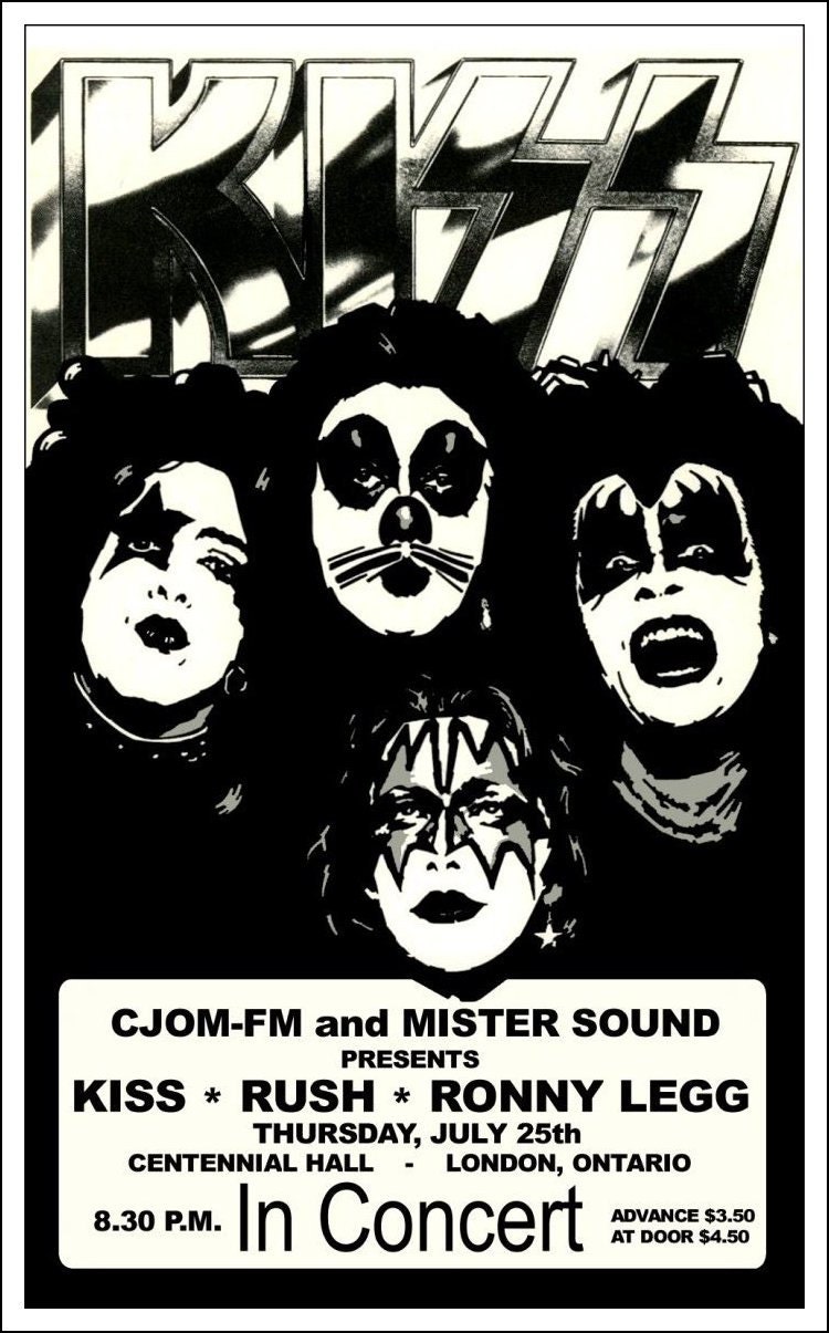 KISS In Concert 07 /25 /1974 Centennnial Hall