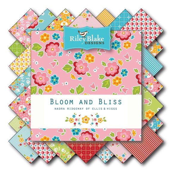 Riley Blake Bloom And Bliss 2.5 inch Rolie Polie by Nadra