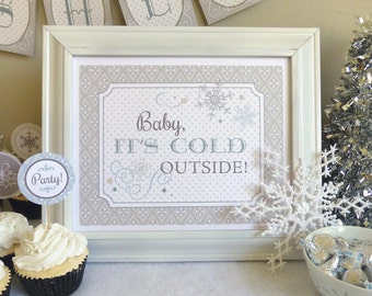 Tea Party Welcome Sign Printable: Party Decoration Sign