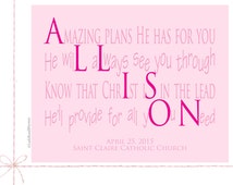 Popular items for baby dedication poem on Etsy