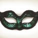 Gold Masquerade Mask With Dragon Scales Metallic Gold