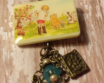 Winnie the Pooh - Christopher Robin Necklace - Hundred Acre Wood ...