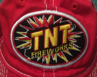 oldschool TNT fireworks cap