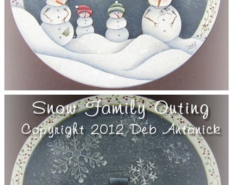 Snowcones by Deb Antonick email pattern by PaintingWithFriends