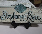 Shabby Chic Wooden Home Decor Wedding by TouchOfJoyDesigns on Etsy