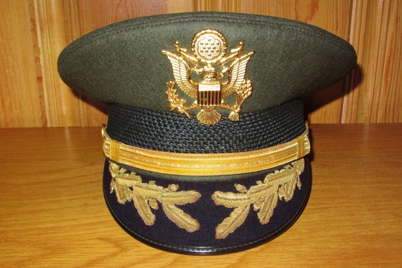 US Army Officer Field Grade Military Green Service by HatsForward