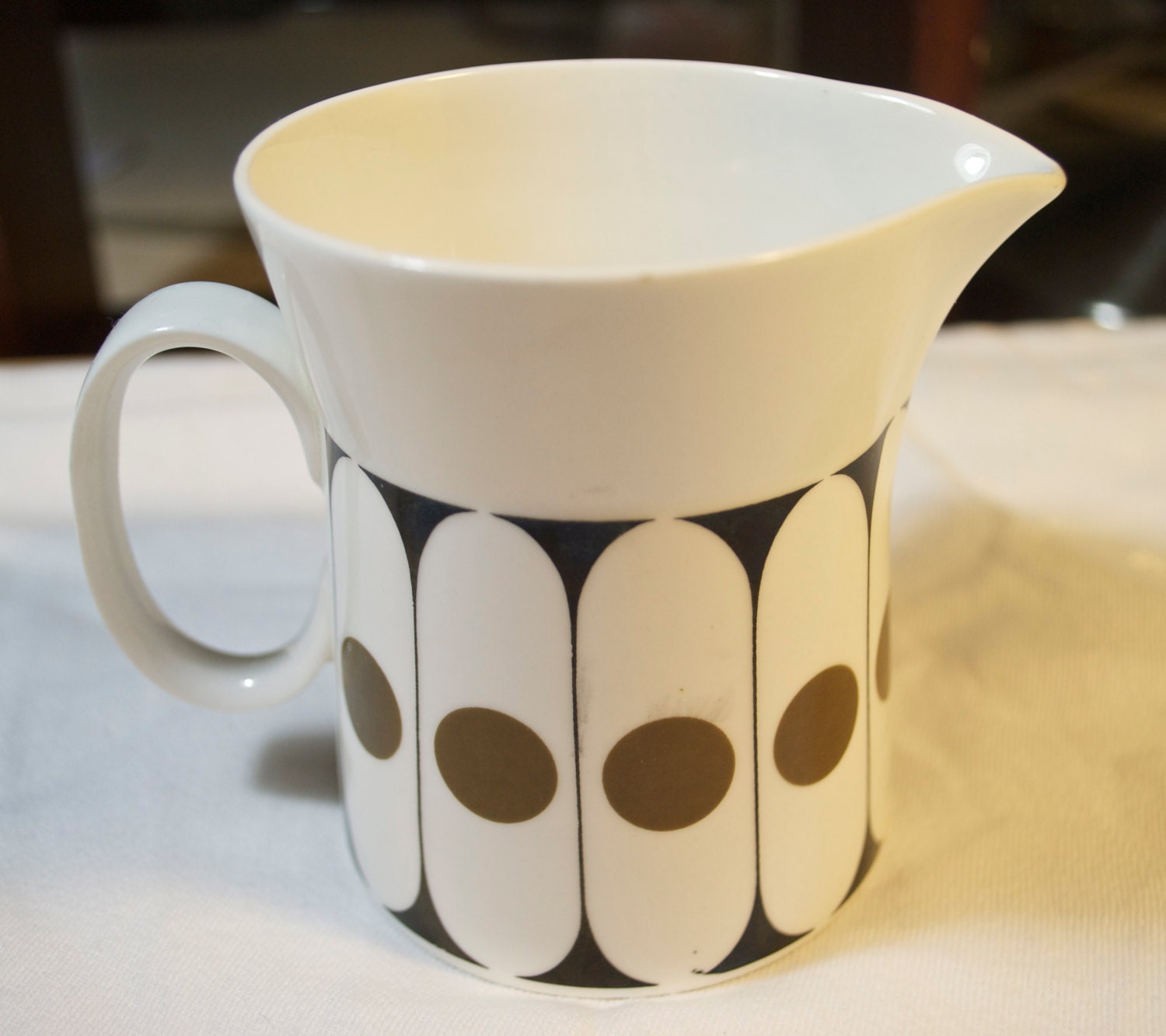 Black Velvet John Russell designed coffee creamer / milk jug by Hostess ...