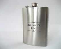 Popular items for engraved flasks on Etsy