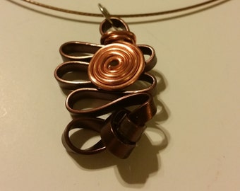 Copper neck wire | Etsy