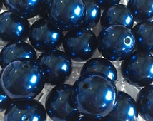 Popular items for royal blue pearls on Etsy