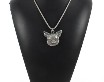 Bulldog English Bulldog dog necklace medallion by ArtDogshopcenter