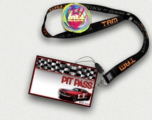 Popular items for pit passes on Etsy