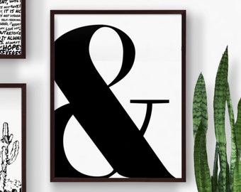 Modern word art | Etsy