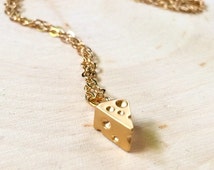 Popular items for cheese necklace on Etsy