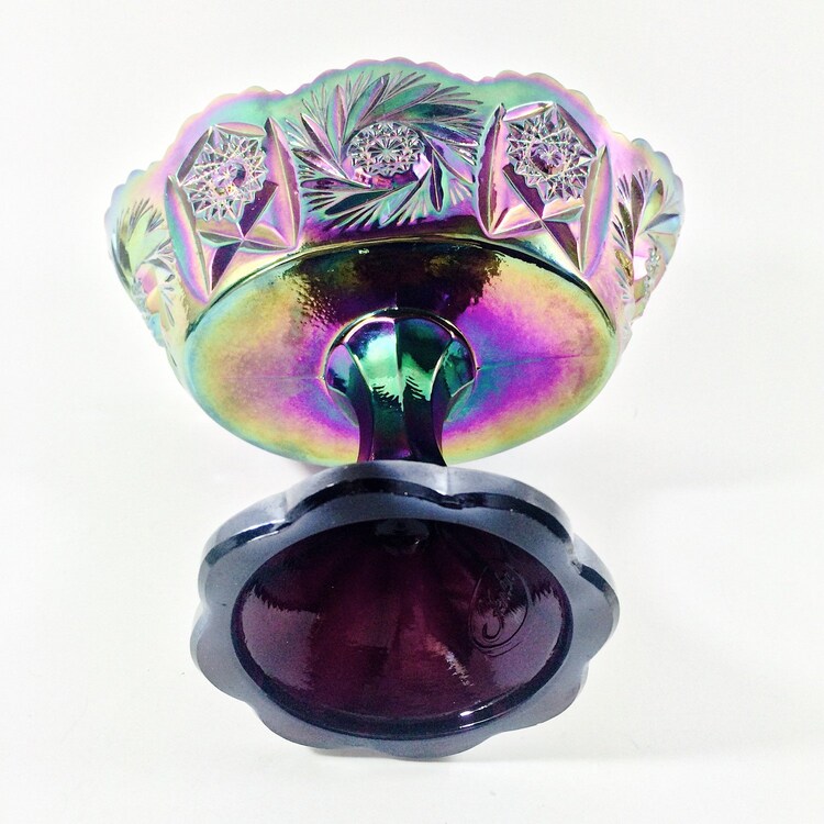 Vintage FENTON Amethyst Carnival-Glass by BEXLEYDRIVEVINTAGE