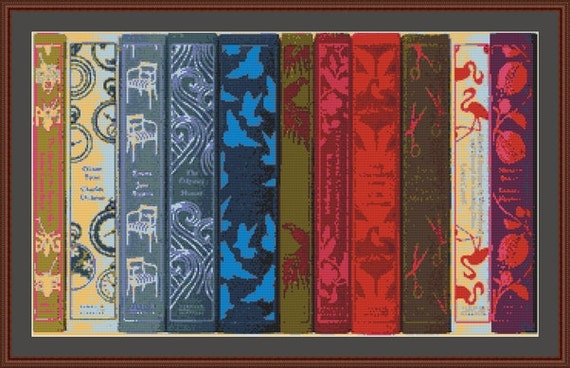 Printable Vintage Book Spines