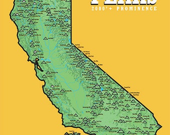 US Skydiving Dropzones Map 18x24 Poster by BestMapsEver on Etsy