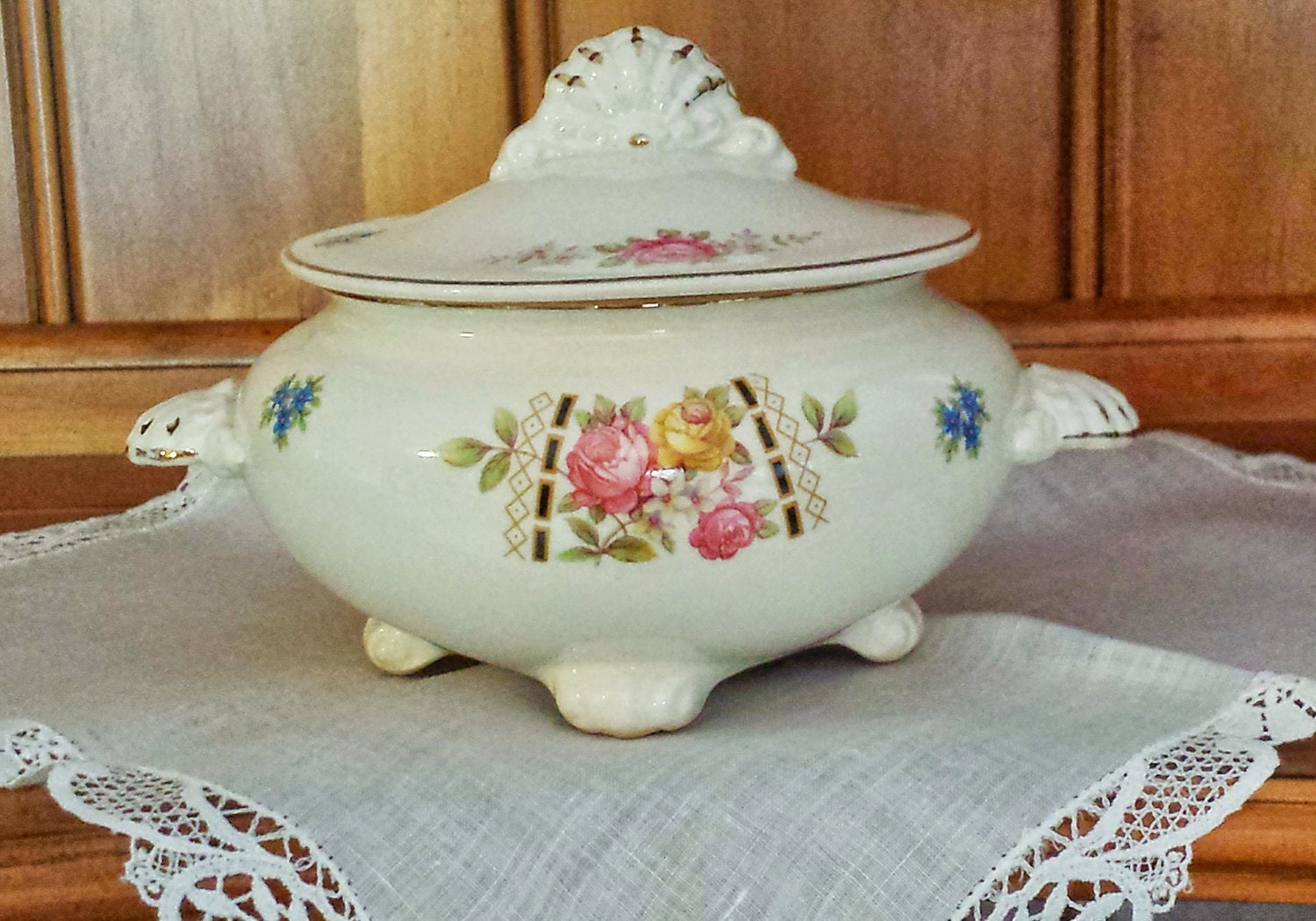 Vintage Cunningham & Pickett China Sugar Bowl – Haute Juice