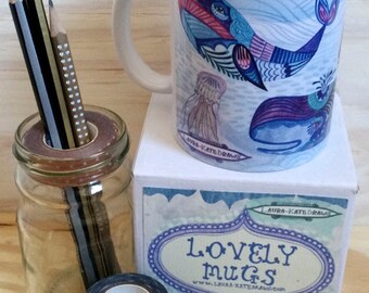 Whale mug | Etsy