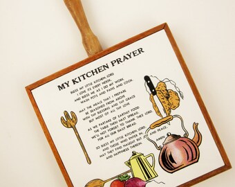 My kitchen prayer | Etsy
