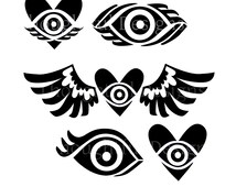 Popular items for eye decal on Etsy