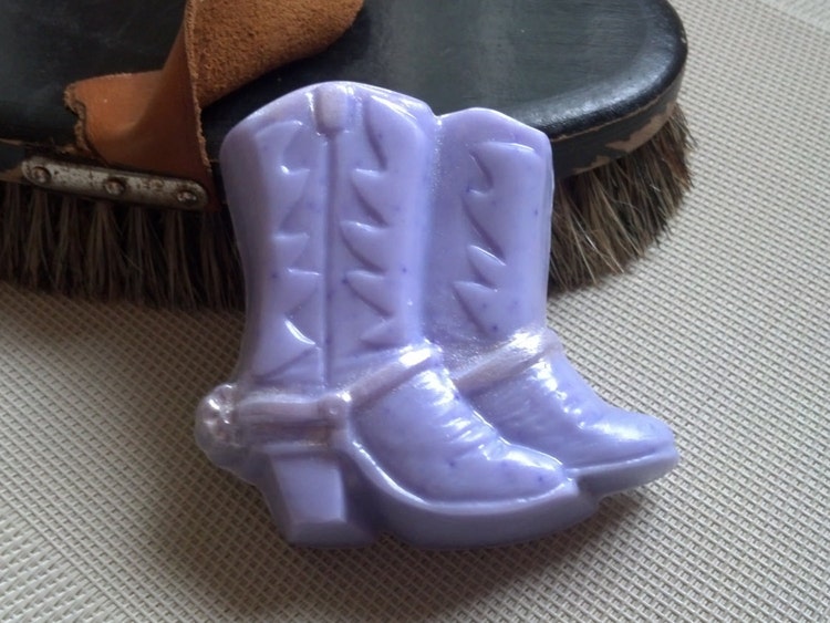 Cowboy Boots soap bar by Lavish Handcrafted by LavishHandcrafted